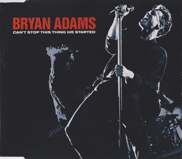 Bryan Adams – Can't Stop This Thing We Started (3 Track CDSingle ...
