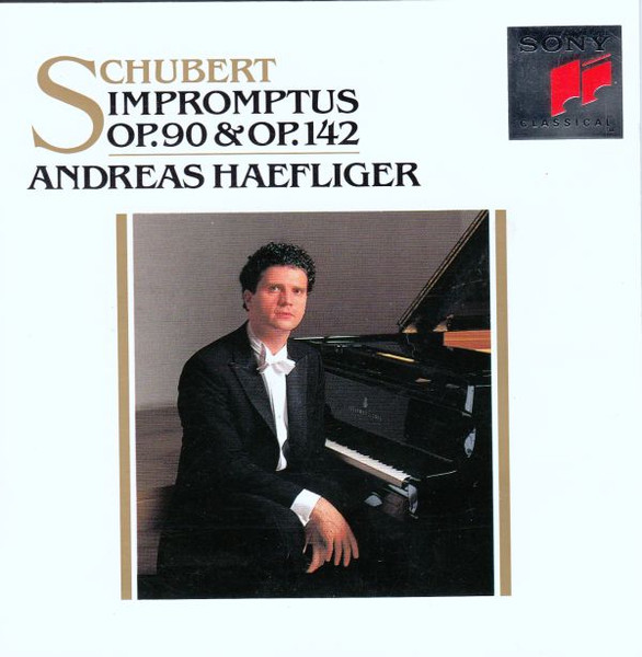 Andres Haefliger - Schubert Impromptus Op. 90 & Op. 142 (CD) Nieuw - John's Muziekboetiek